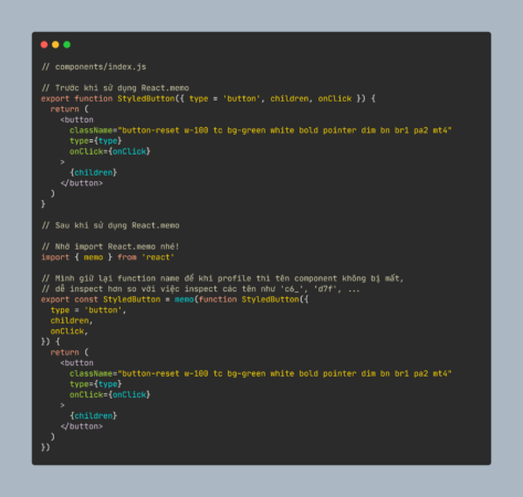 2 kĩ thuật đơn giản để optimize React render - EGANY Blogs